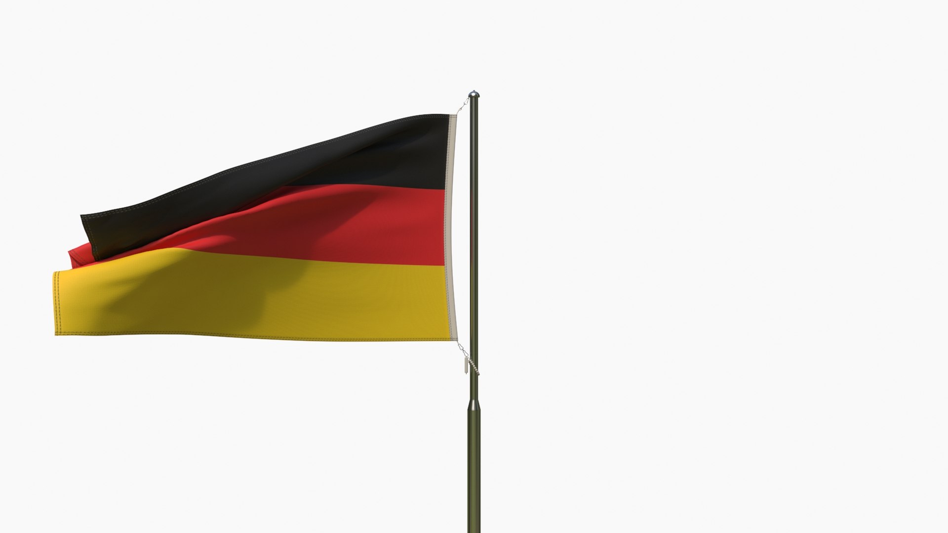 3D Animated Germany Flag - TurboSquid 1796731