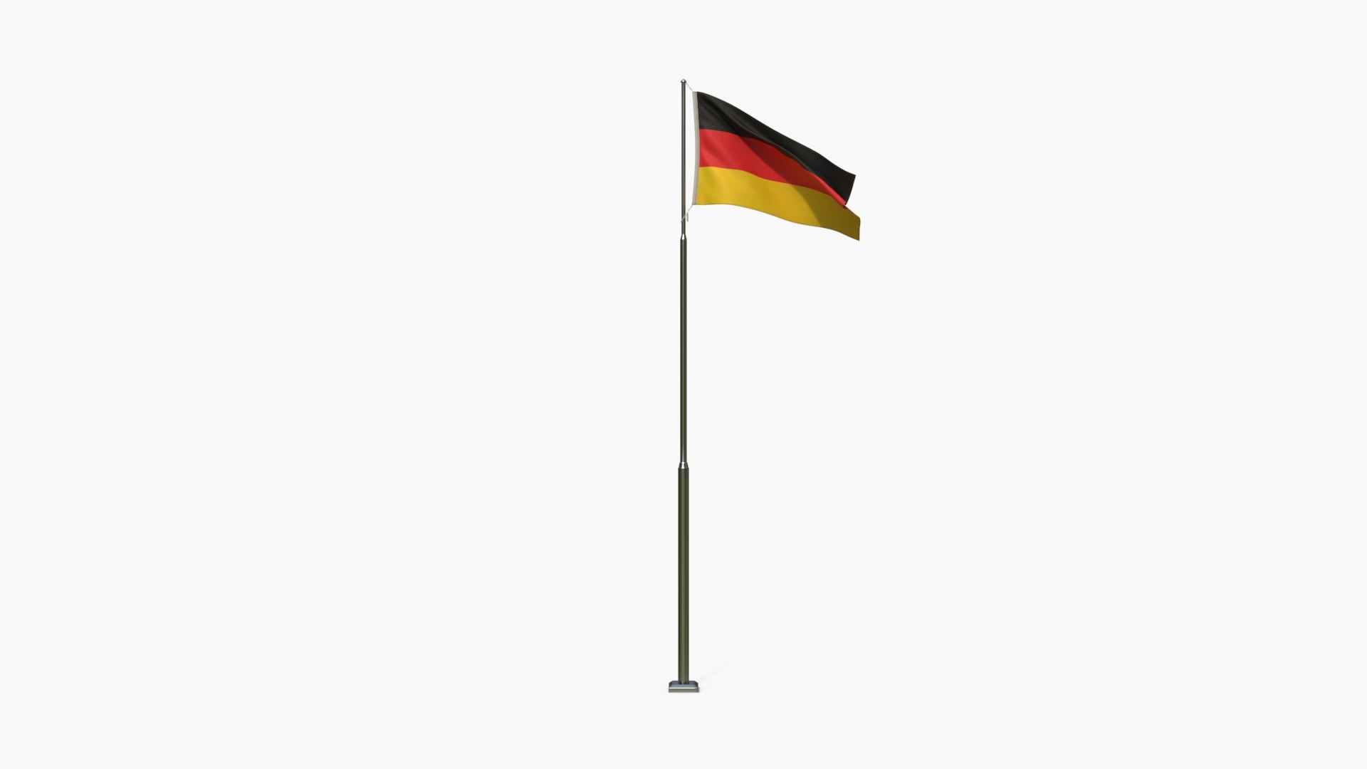 3D Animated Germany Flag - TurboSquid 1796731
