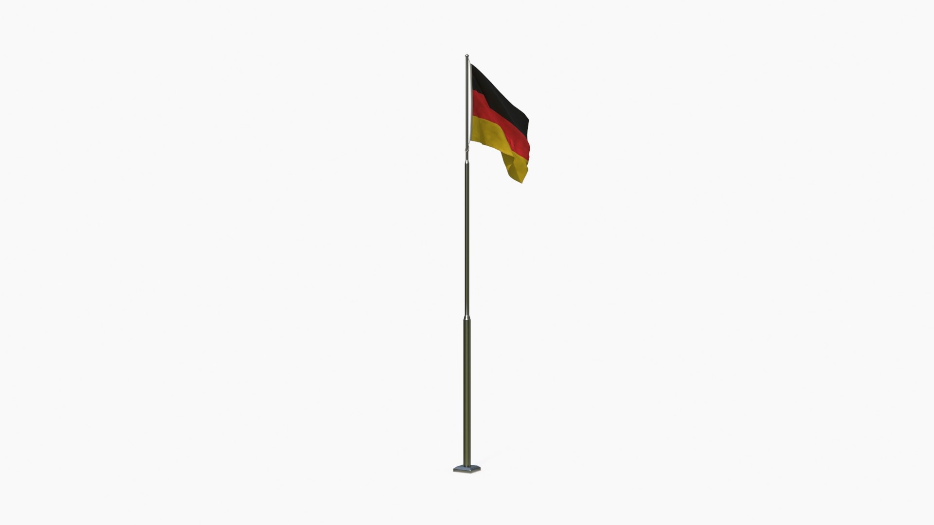 3D Animated Germany Flag - TurboSquid 1796731
