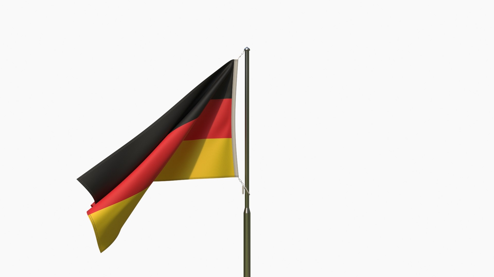 3D Animated Germany Flag - TurboSquid 1796731