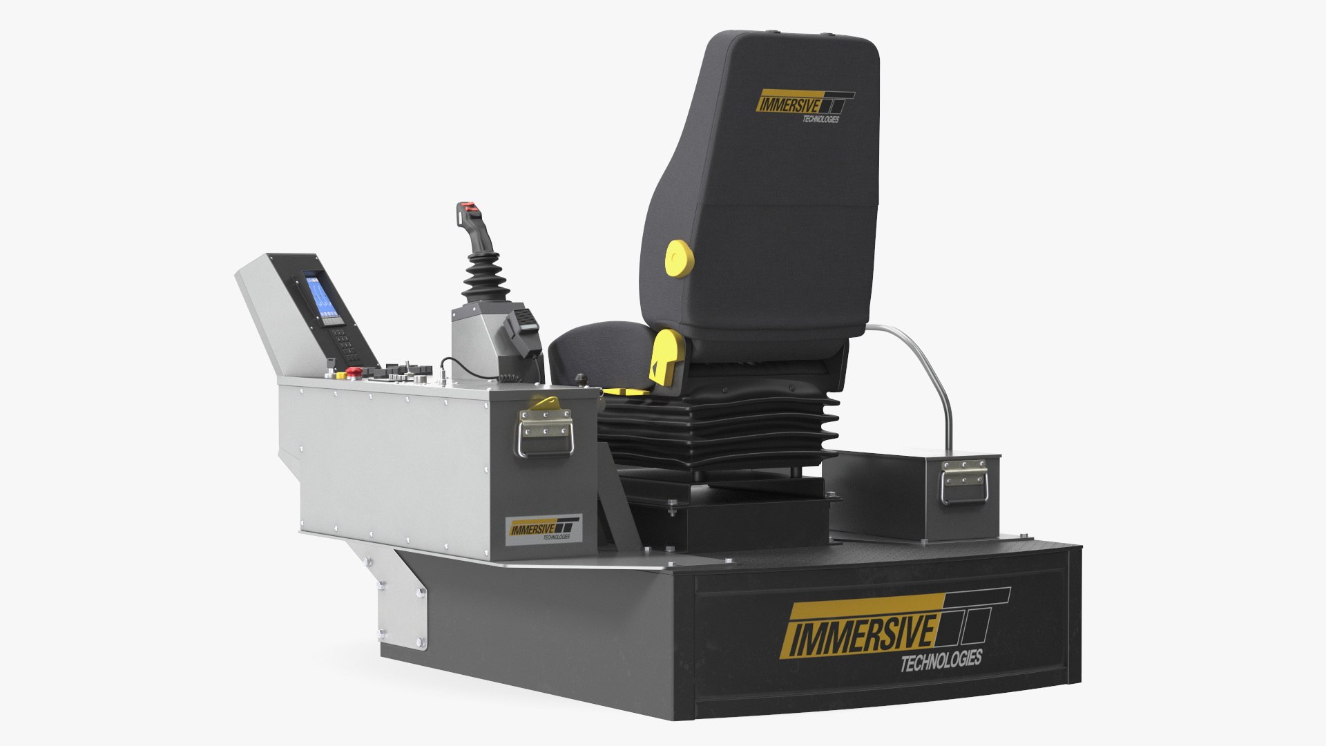 3D Model Chair Mining Simulator LX6 By Immersive Technologies ...