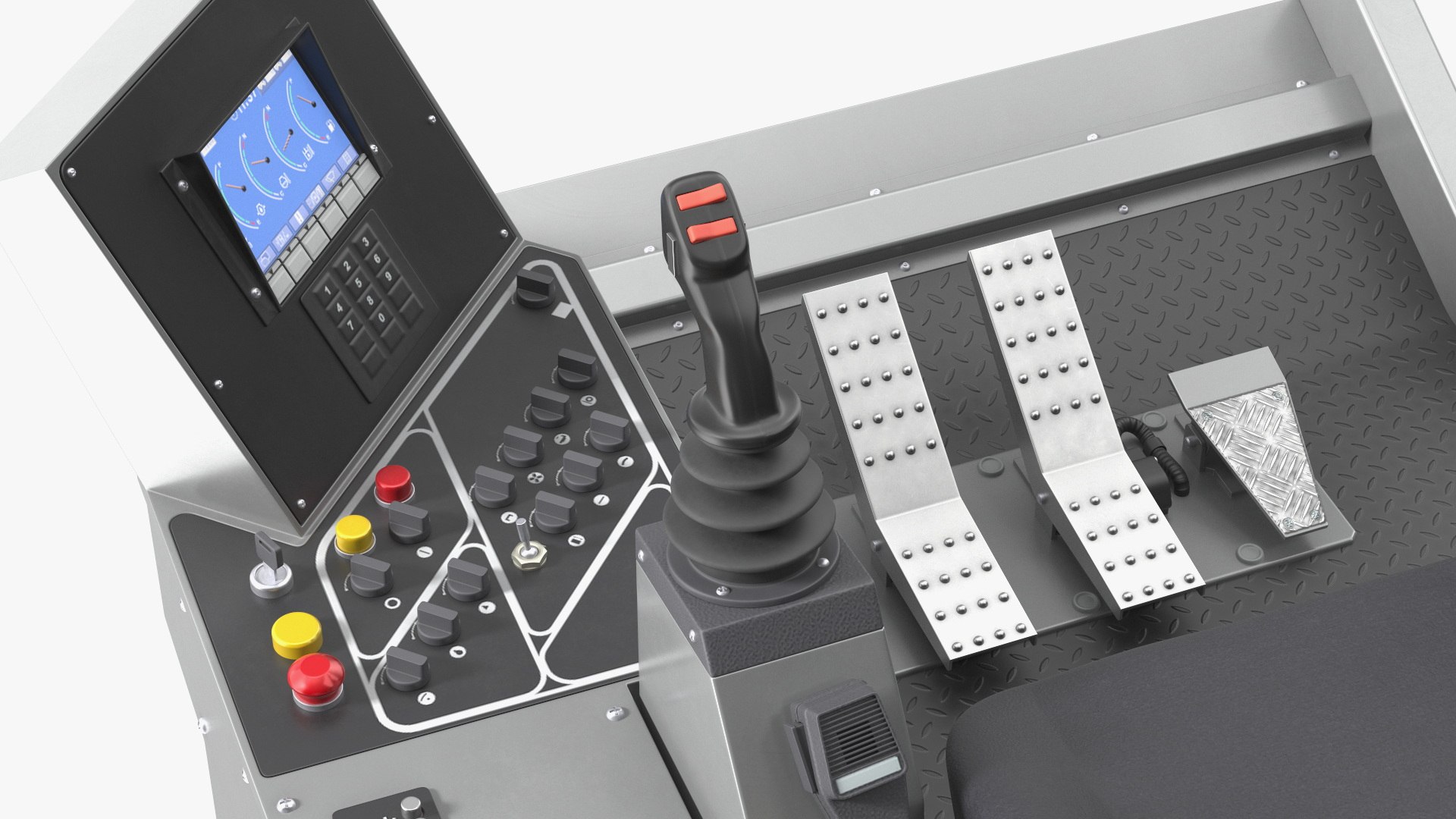 3D Model Chair Mining Simulator LX6 By Immersive Technologies ...