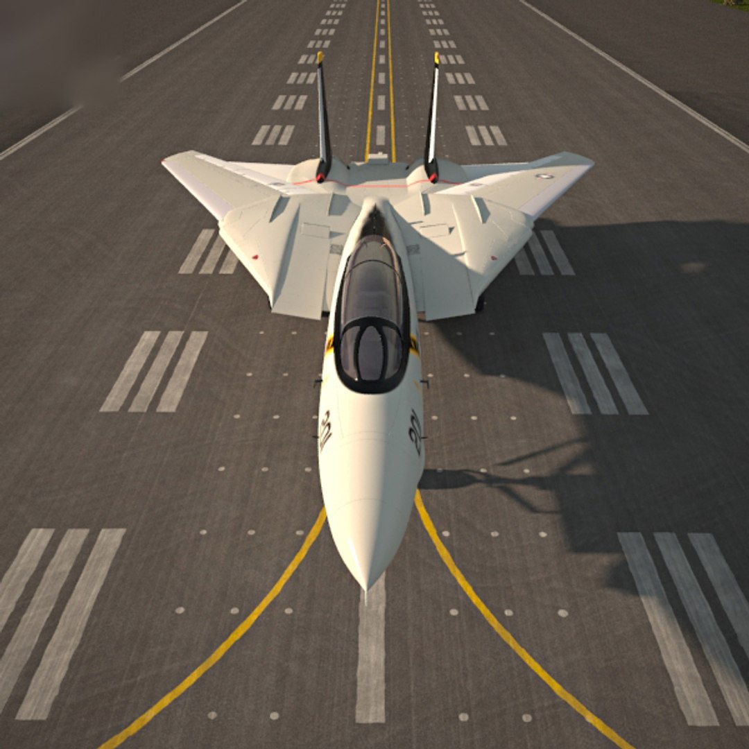 F-14 F 14 3D Model - TurboSquid 1300580