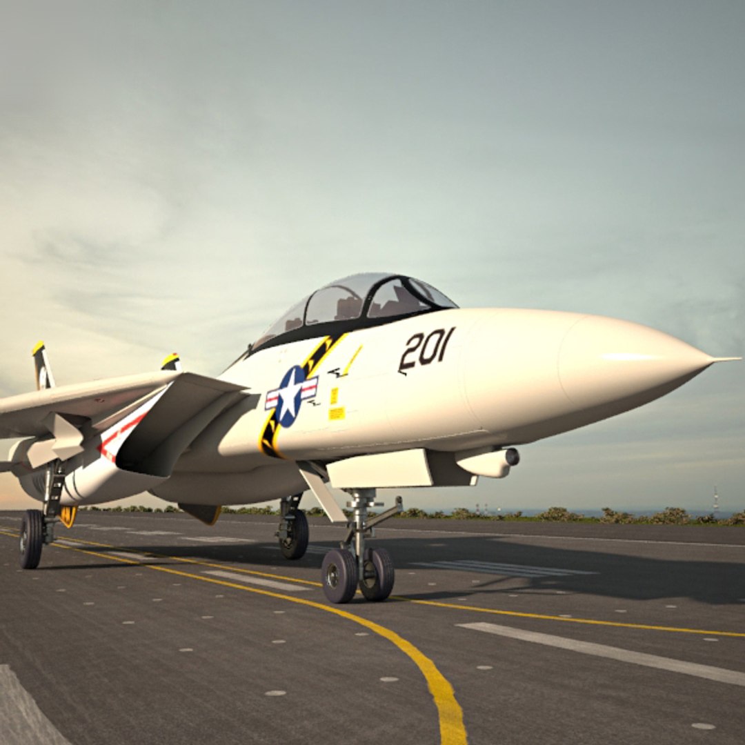 F-14 F 14 3D Model - TurboSquid 1300580