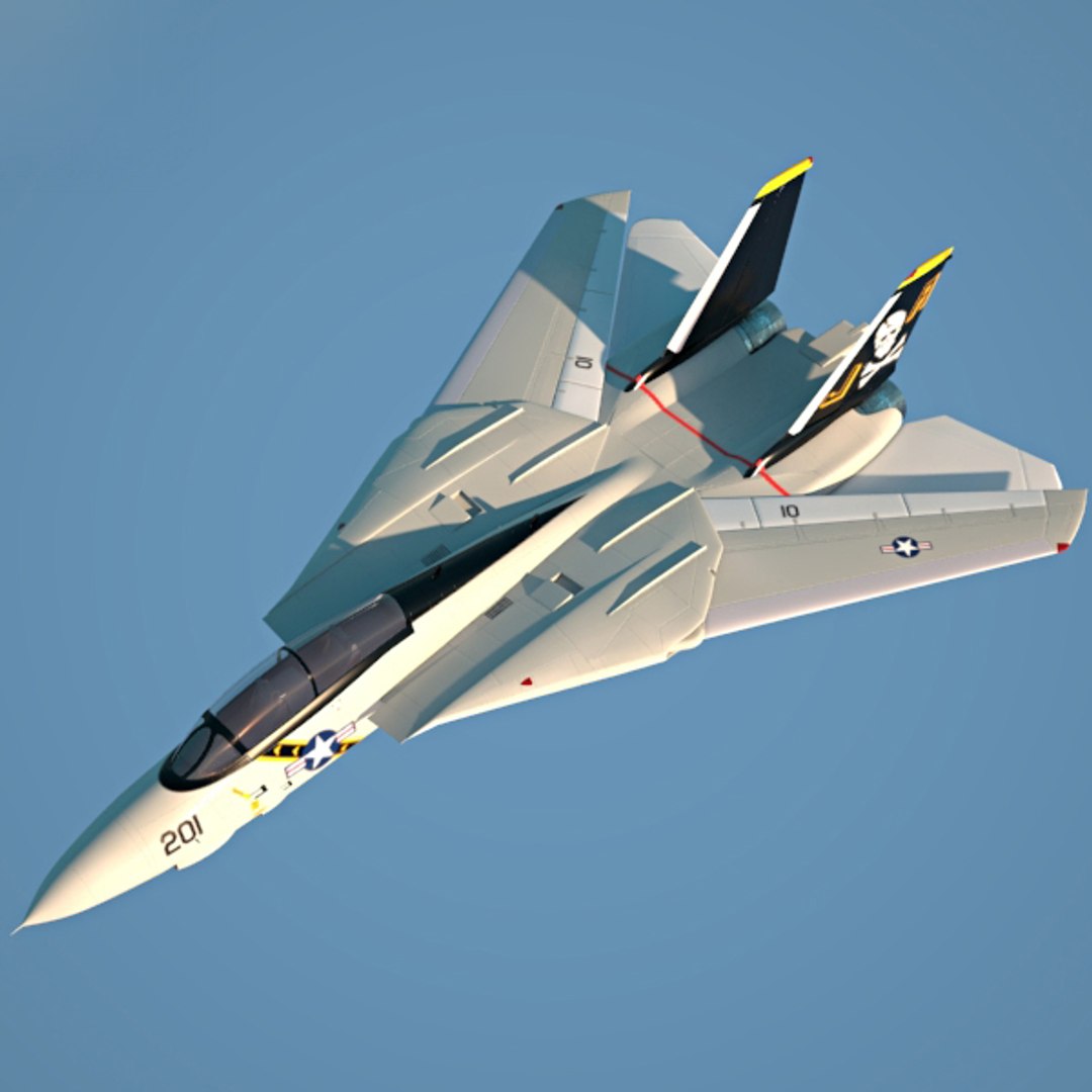 F-14 F 14 3D Model - TurboSquid 1300580