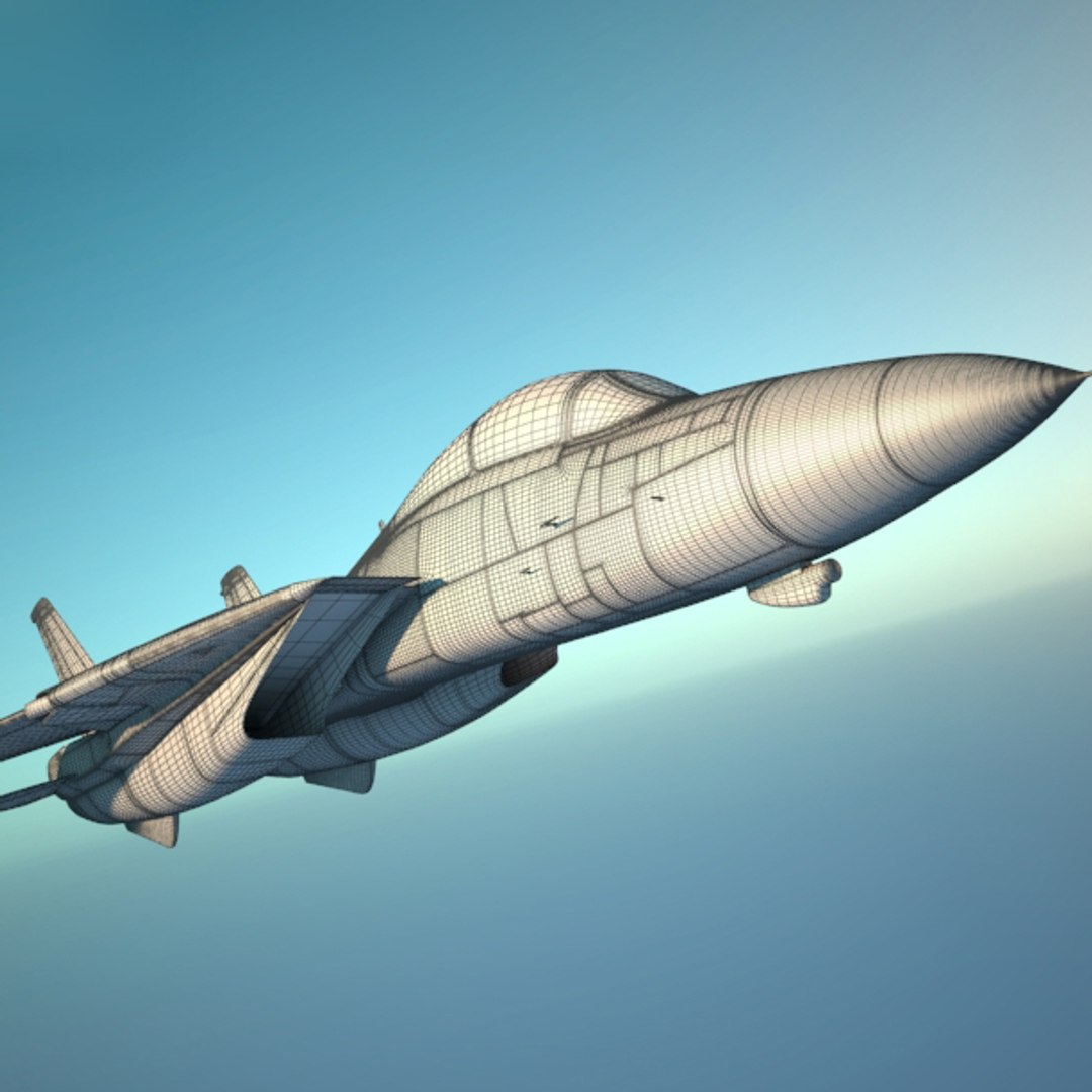 F-14 F 14 3D Model - TurboSquid 1300580