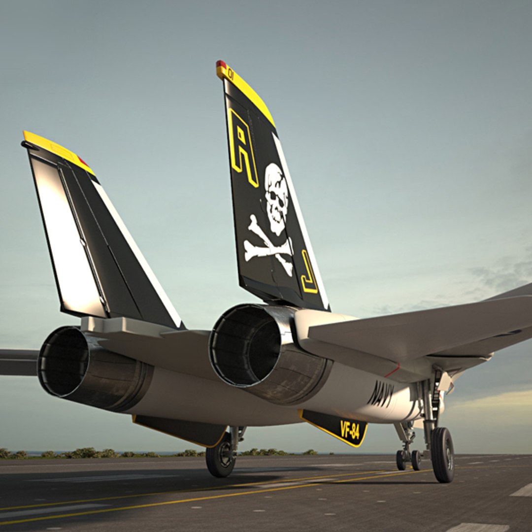 F-14 F 14 3D Model - TurboSquid 1300580