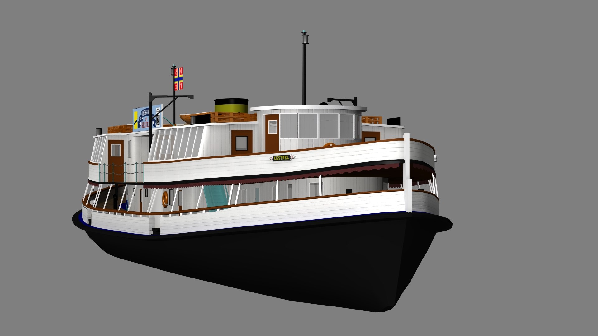 MV Kestrel Model - TurboSquid 2195126