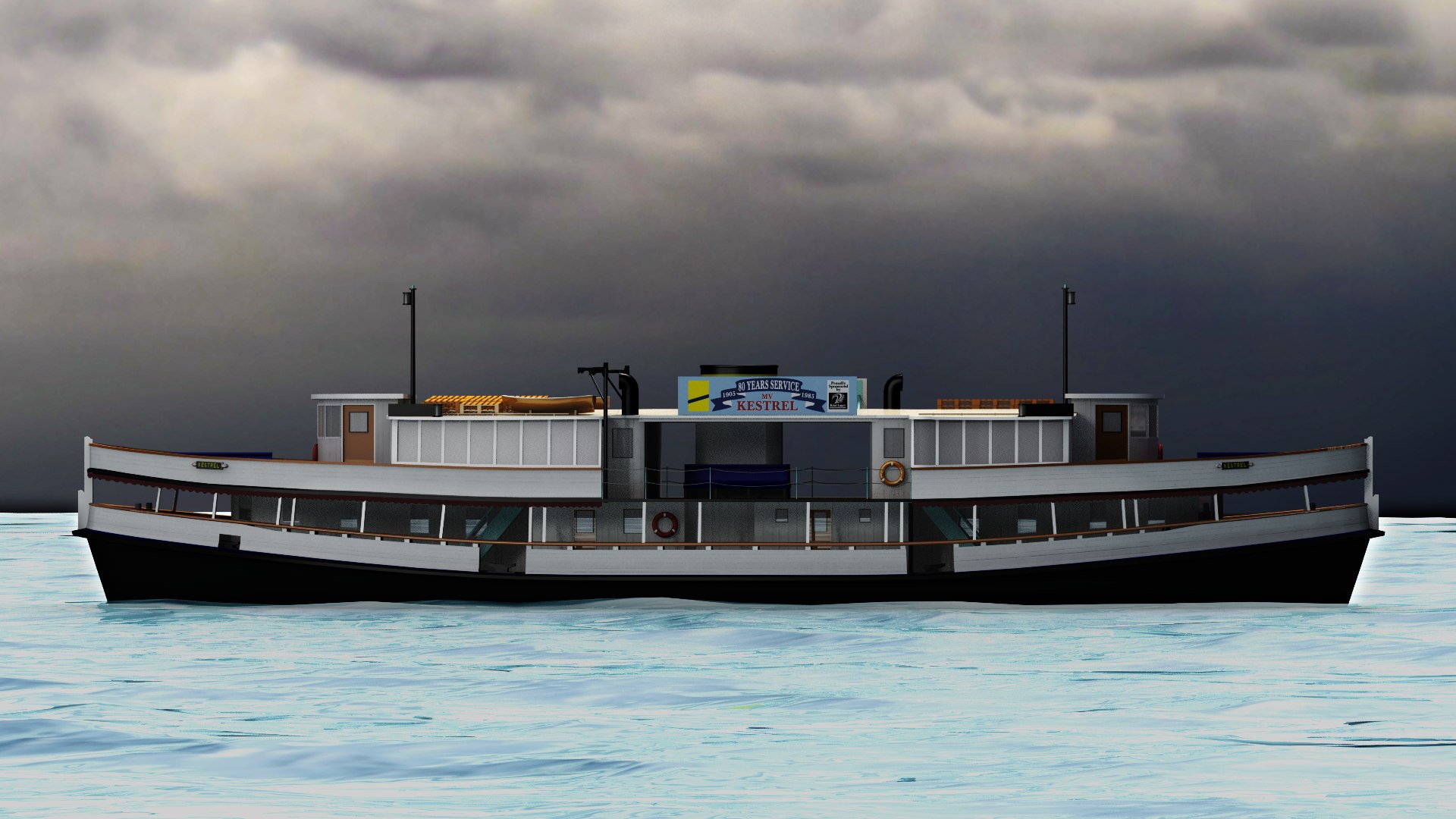 MV Kestrel Model - TurboSquid 2195126