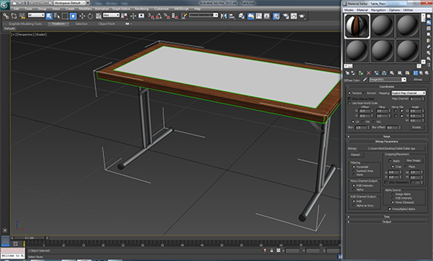 Table 3d Max