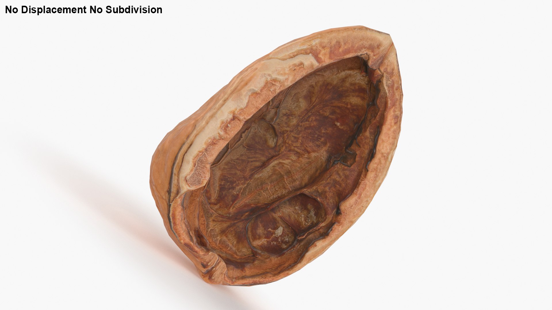 Empty Walnut Shell 3D model - TurboSquid 1973749