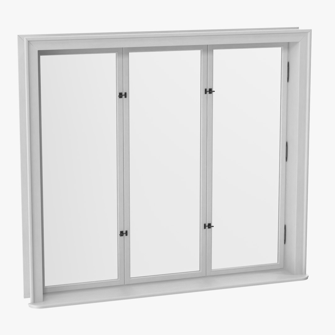 Classic Window 01 3D Model - TurboSquid 1242410