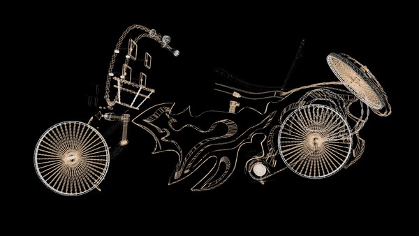 3D модель Велосипед LowRider - TurboSquid 1711207