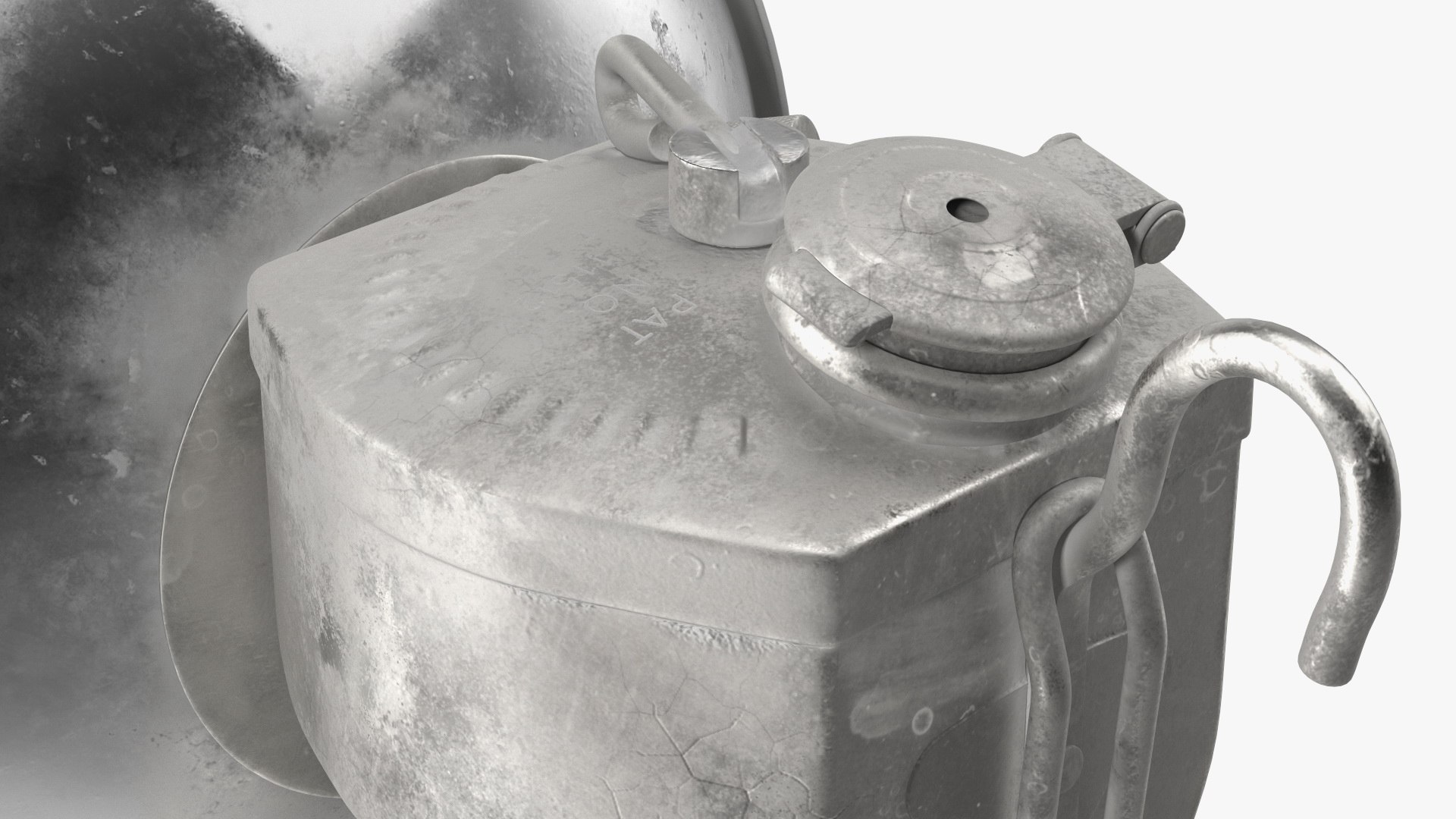3D Vintage Acetylene Lamp Old - TurboSquid 2335521
