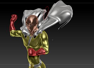 One Punch Man 3D Models for Download | TurboSquid