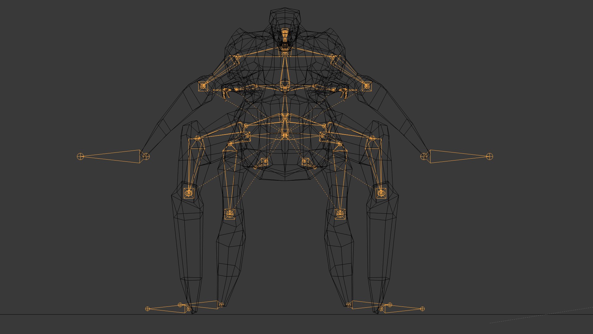 3d monster animations