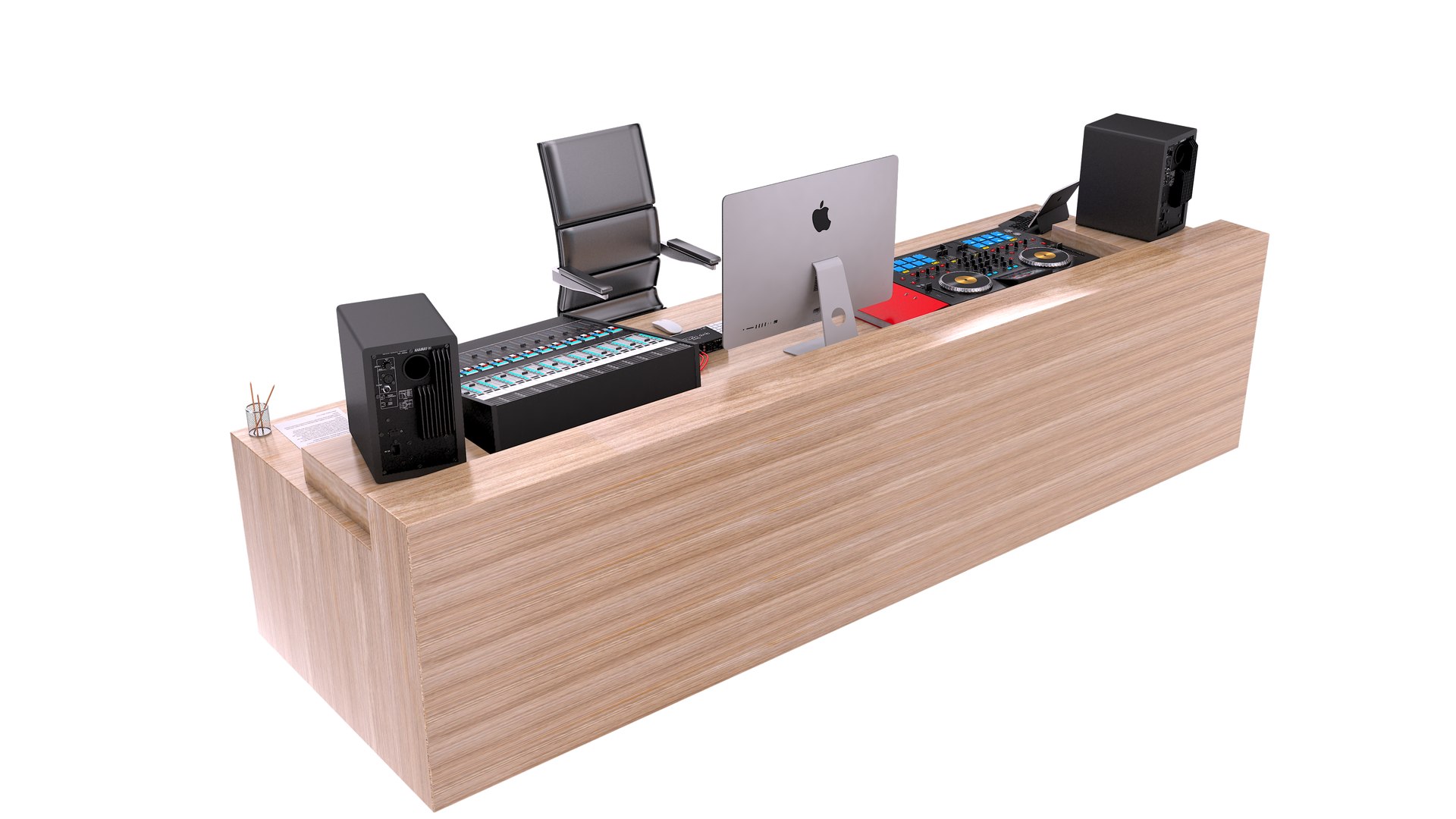 3D Music Studio Desk 2 - TurboSquid 1920782