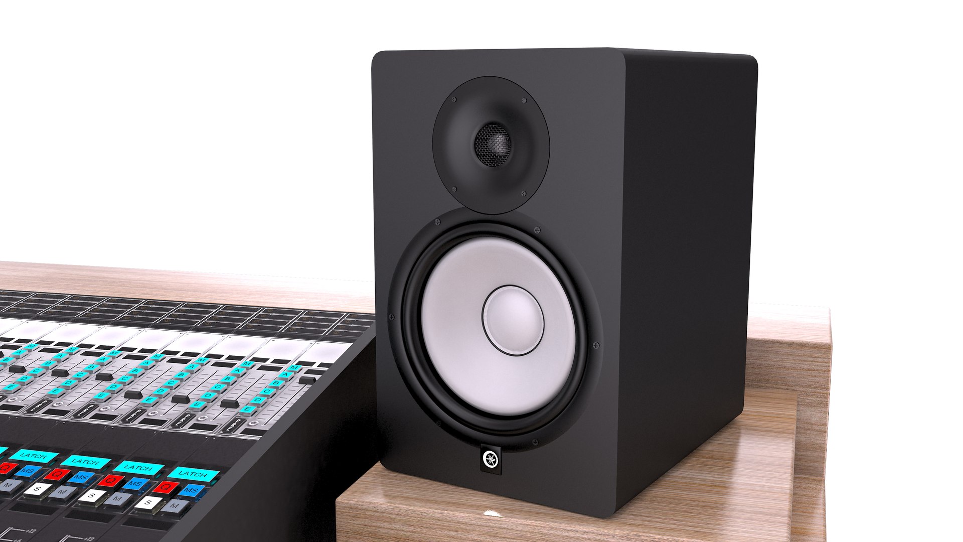 3D Music Studio Desk 2 - TurboSquid 1920782