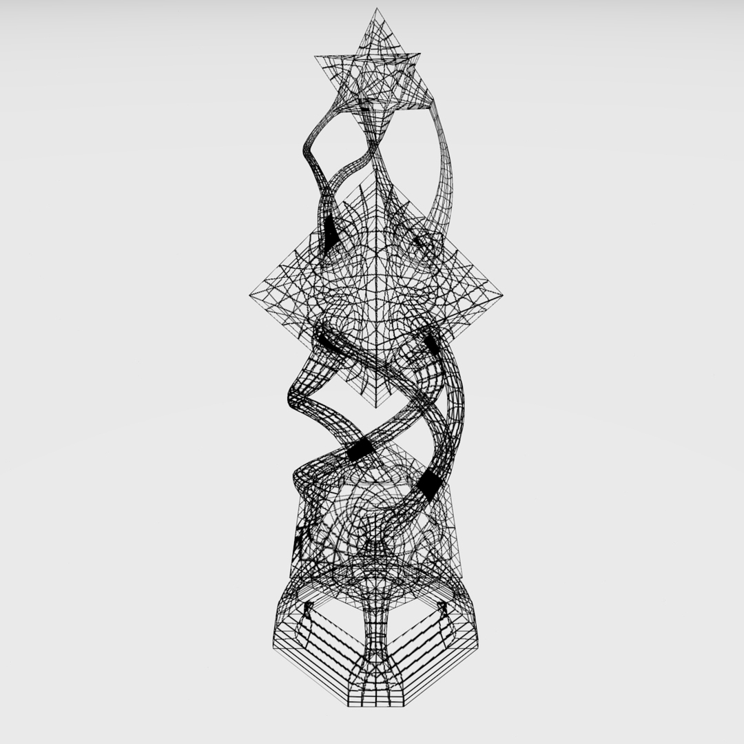 3ds max abstract chess king lighting