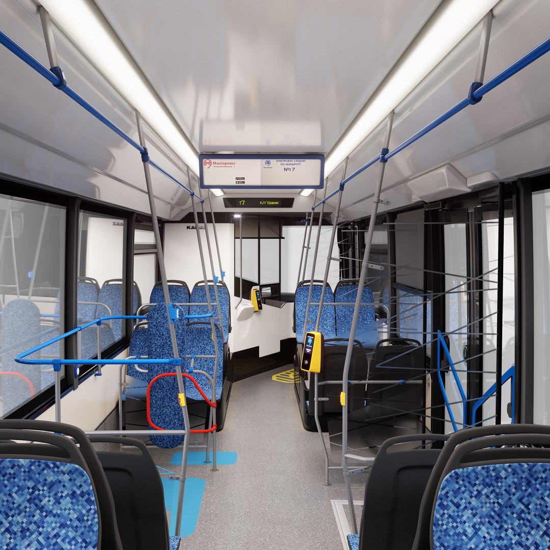 3D Electrobus Kamaz Bus - TurboSquid 1696850