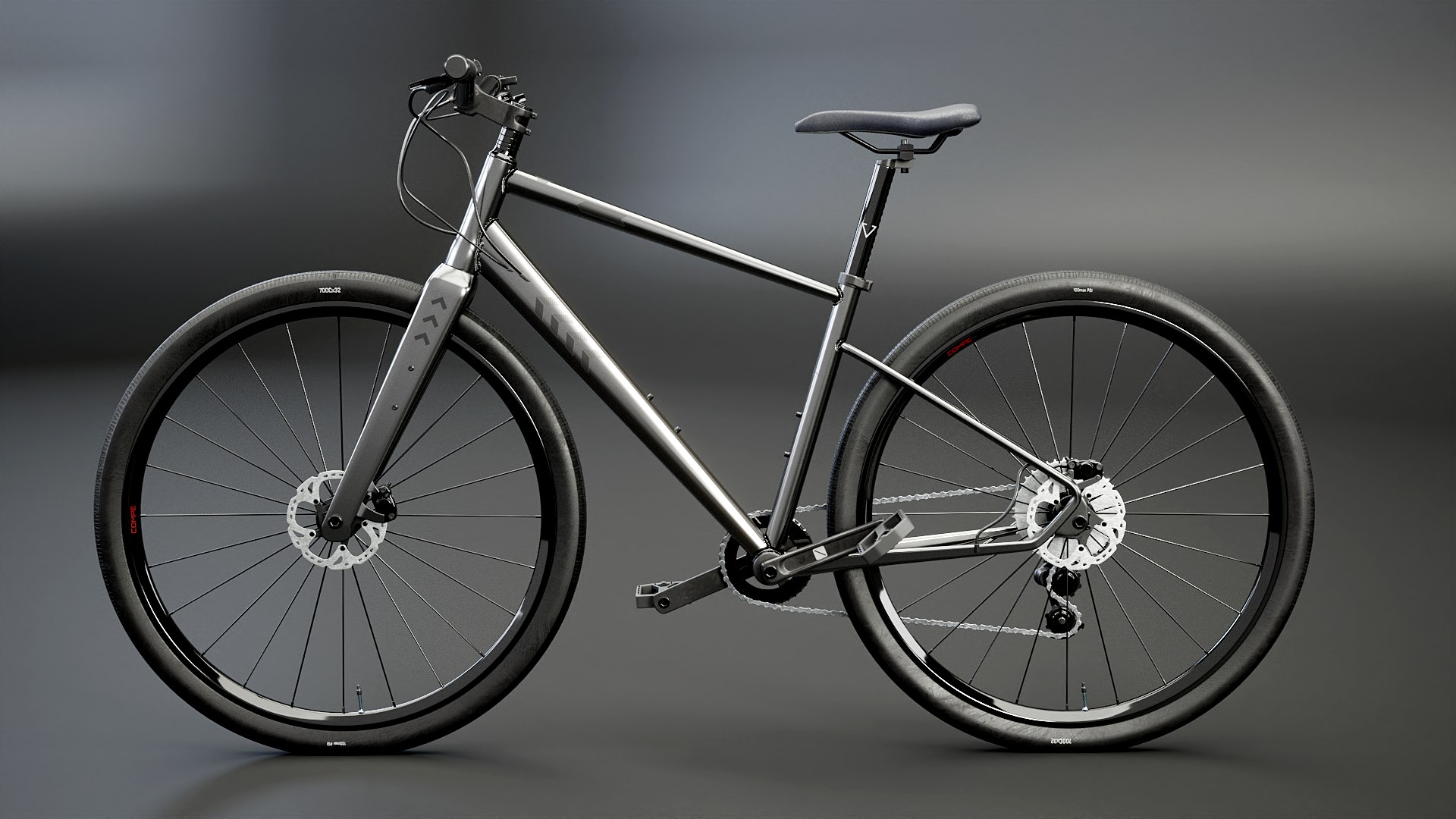 3D Generic Fitness Road Bicycle Model - TurboSquid 2267650