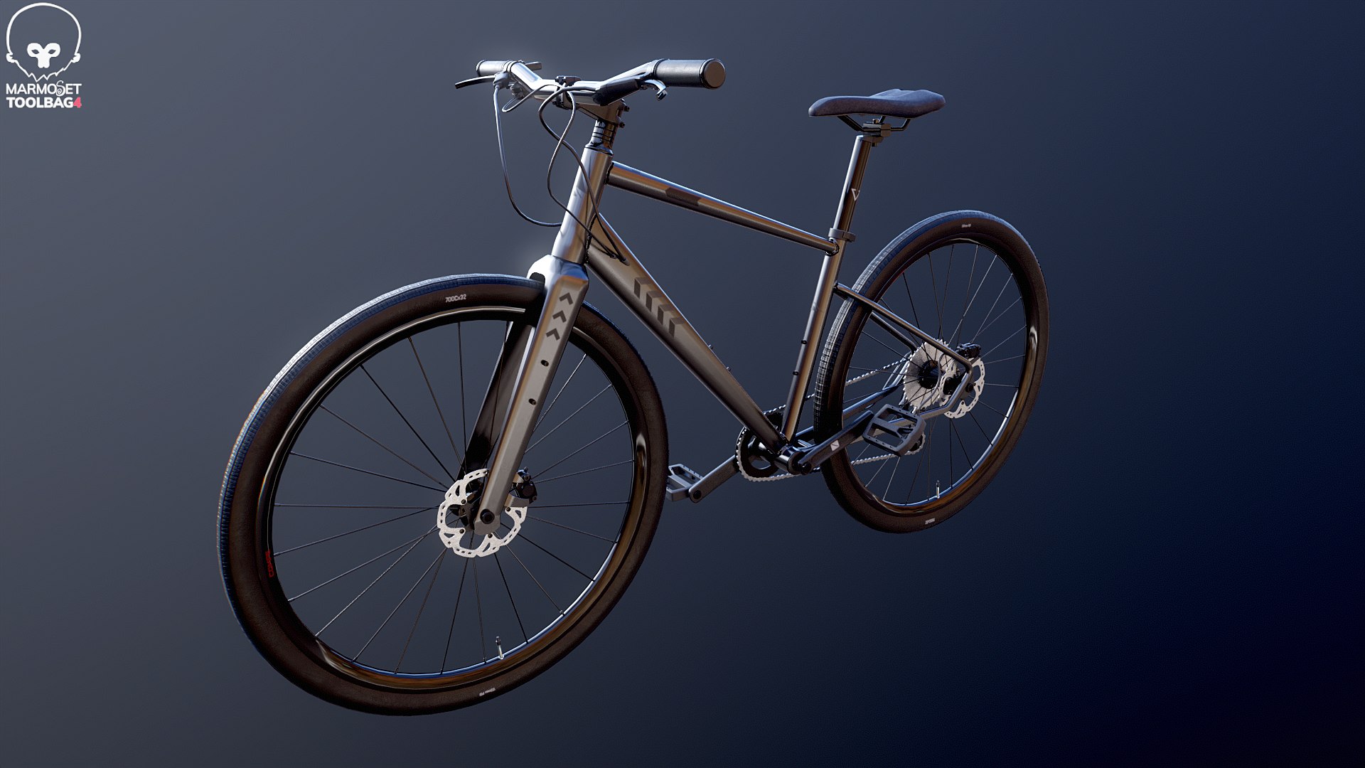 3D Generic Fitness Road Bicycle Model - TurboSquid 2267650