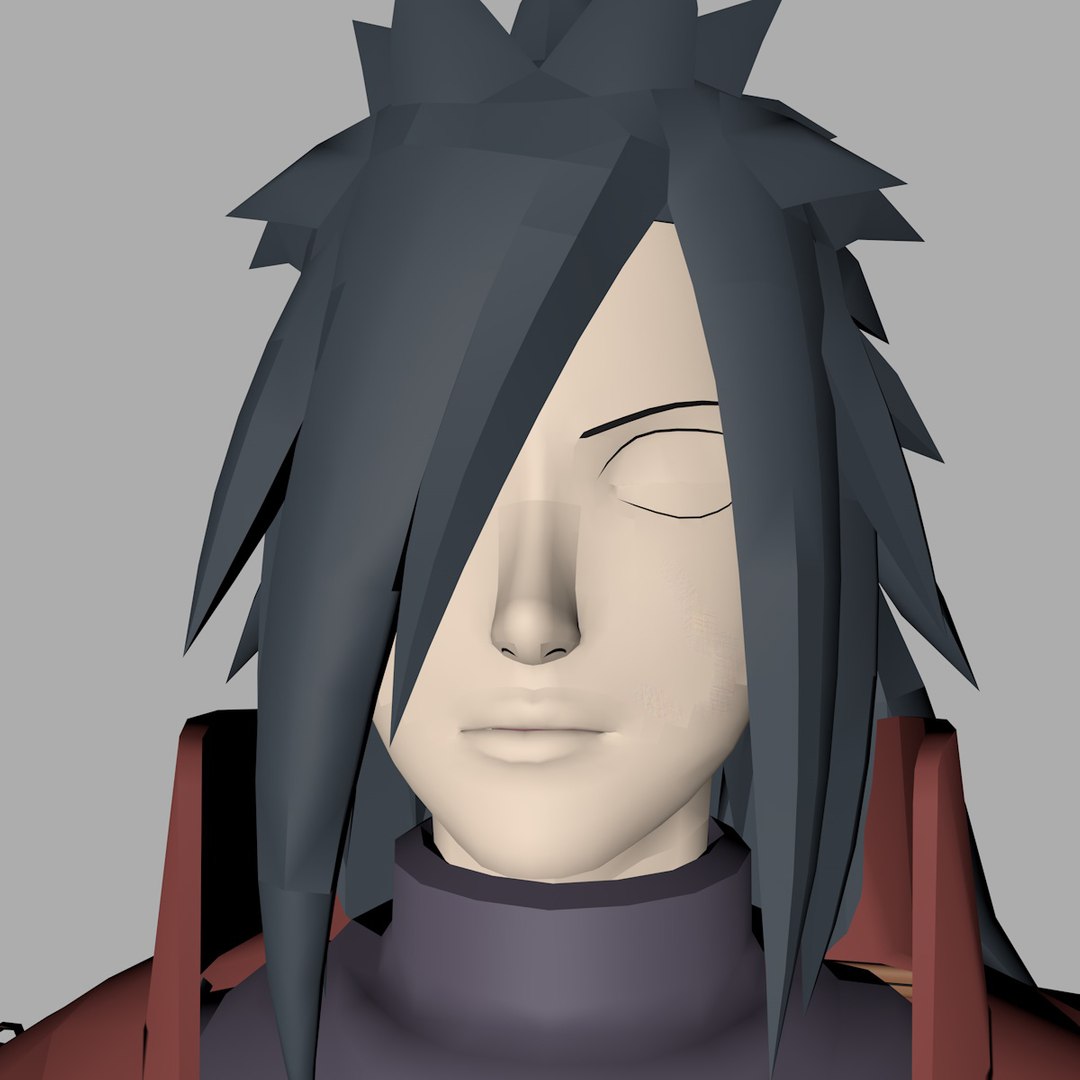 Uchiha Madara Rigging Character 3ds