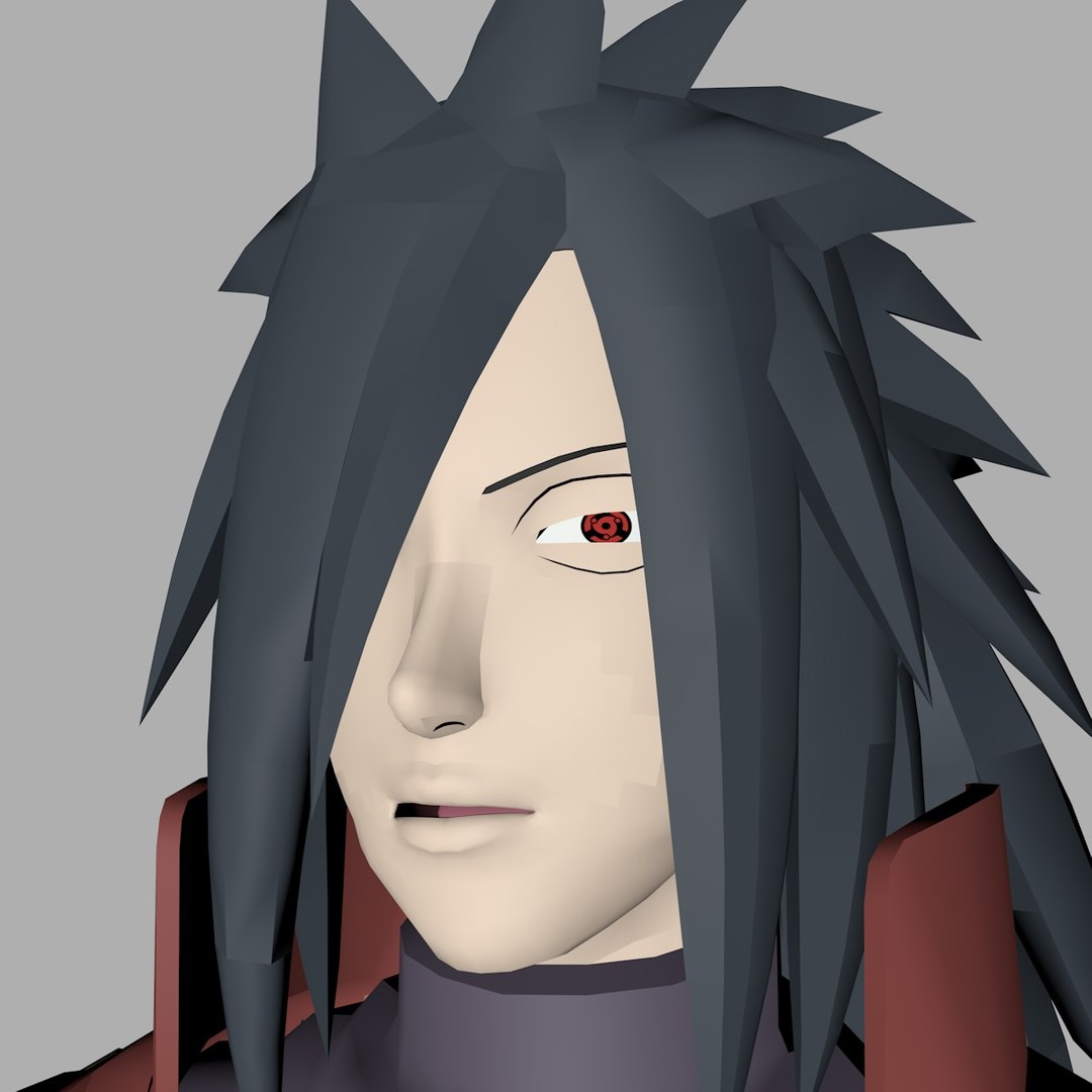 Uchiha Madara Rigging Character 3ds