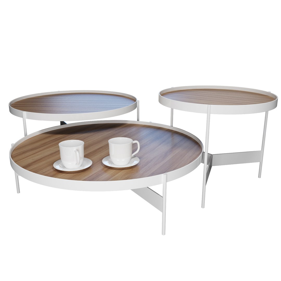 3D Coffee Tables Model - TurboSquid 1467268