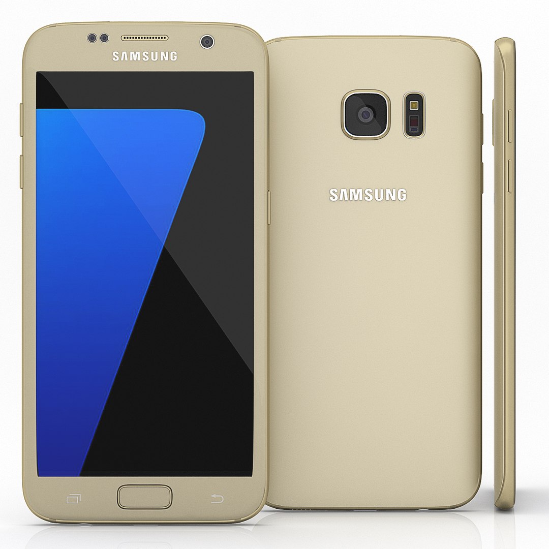 3d Model Samsung Galaxy S7