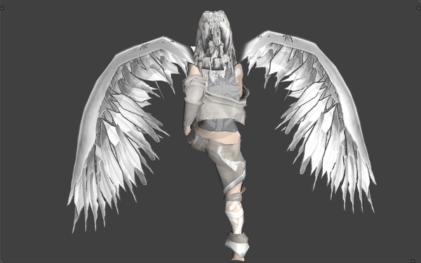 3dsmax female angel