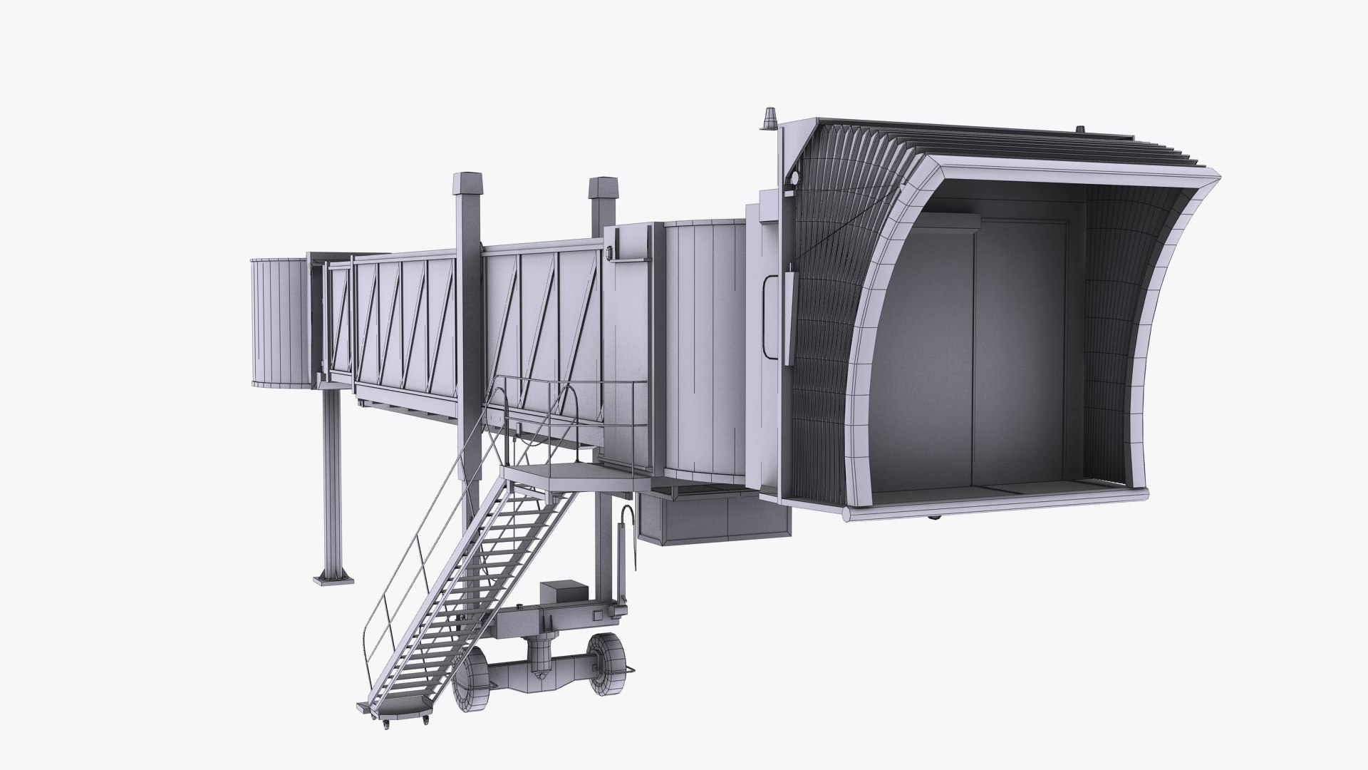 Airport Jetway 3D Model - TurboSquid 1562240