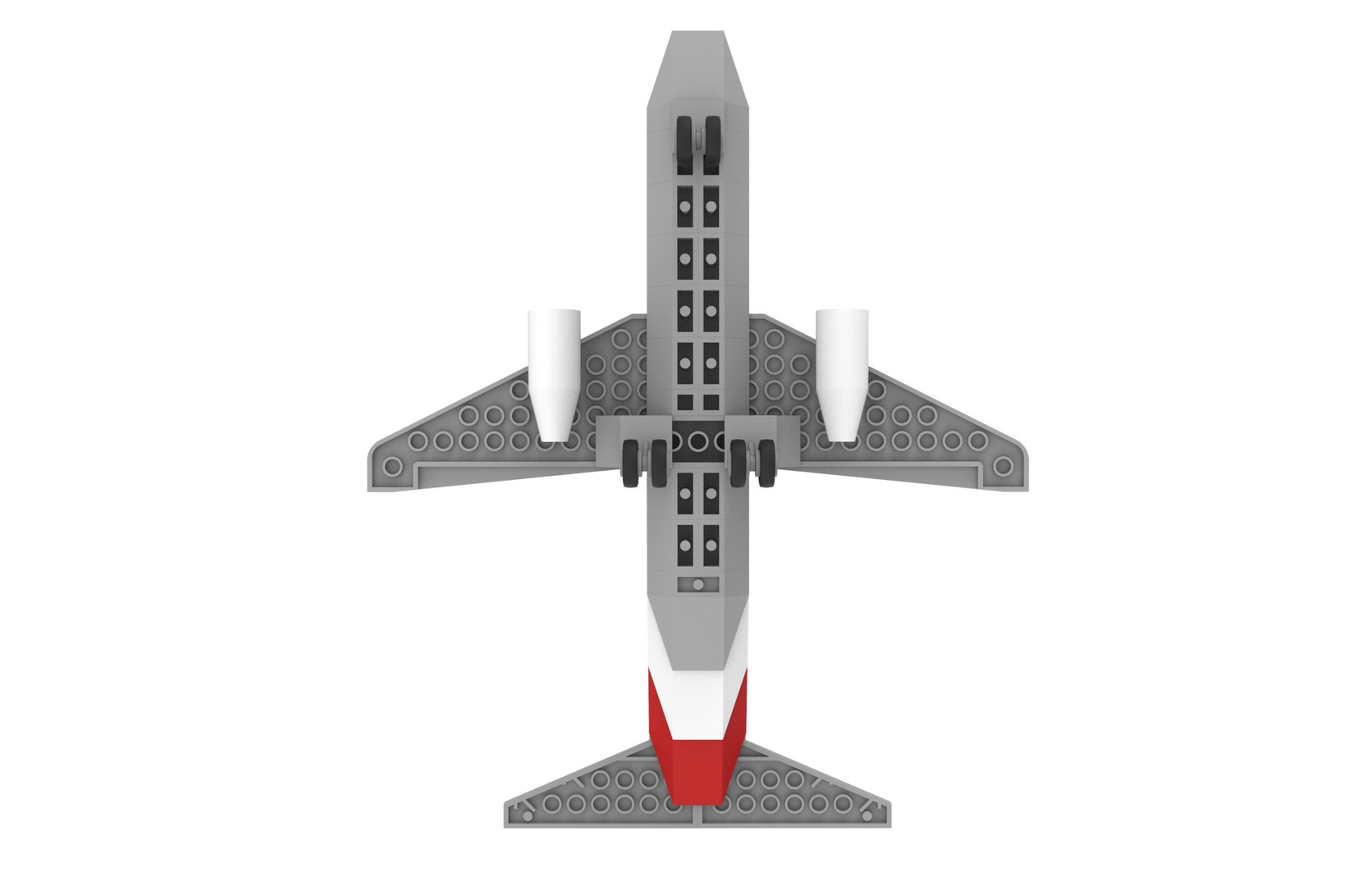 3D Lego Plane Jet - TurboSquid 1342294