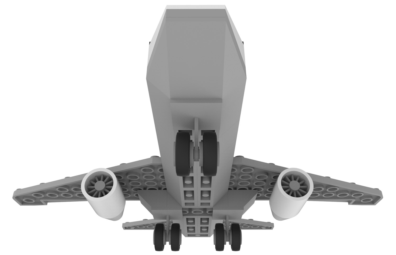 3D lego plane jet - TurboSquid 1342294