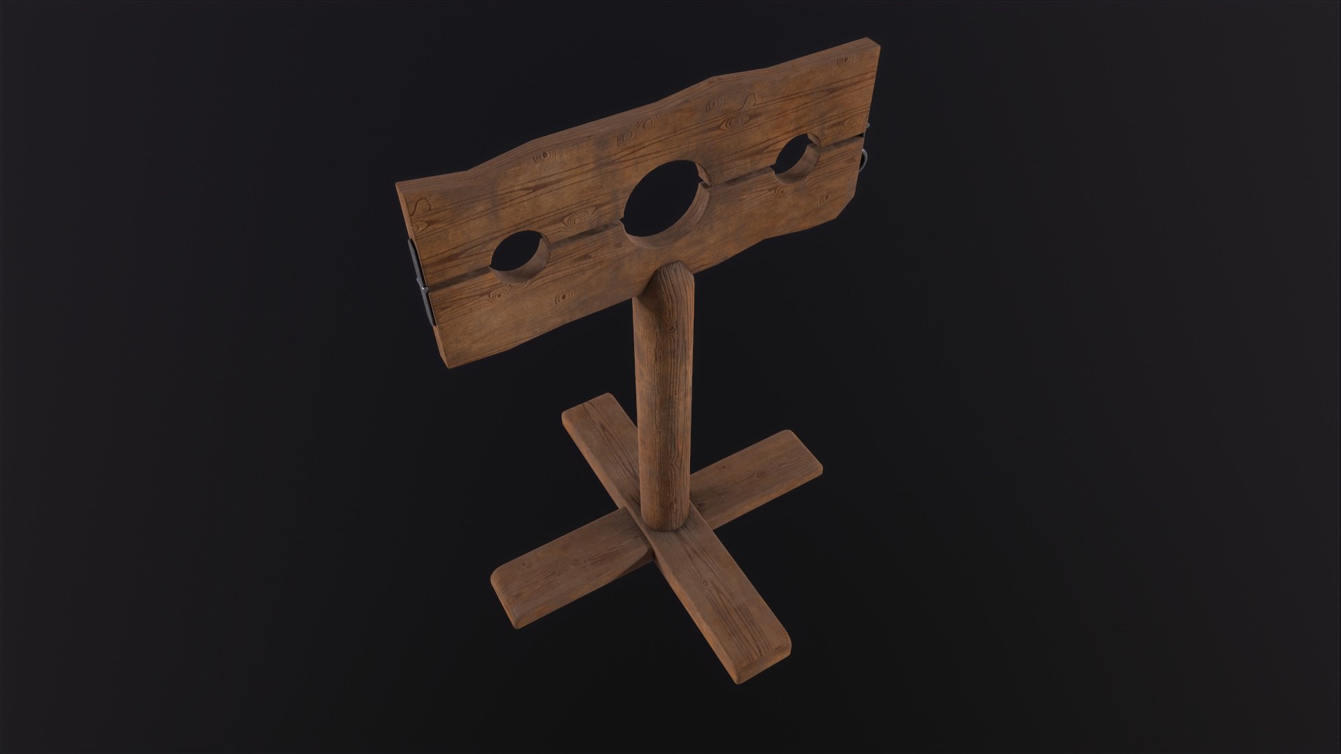 Pillory 3D Model - TurboSquid 2098657