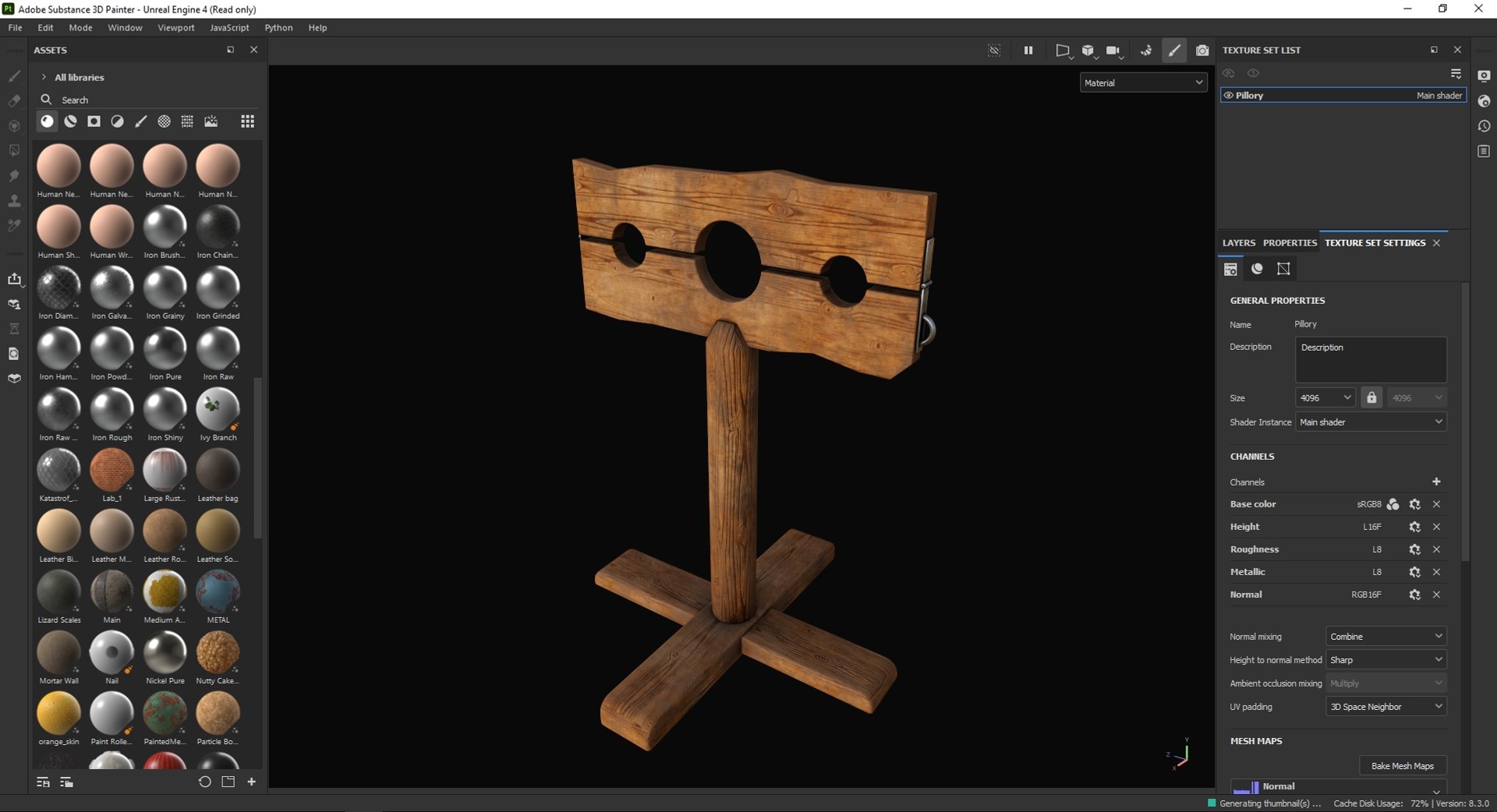 Pillory 3D Model - TurboSquid 2098657