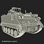 3d Model Of Army Armored Vehicle M901