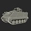 3d Model Of Army Armored Vehicle M901