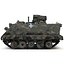3d Model Of Army Armored Vehicle M901