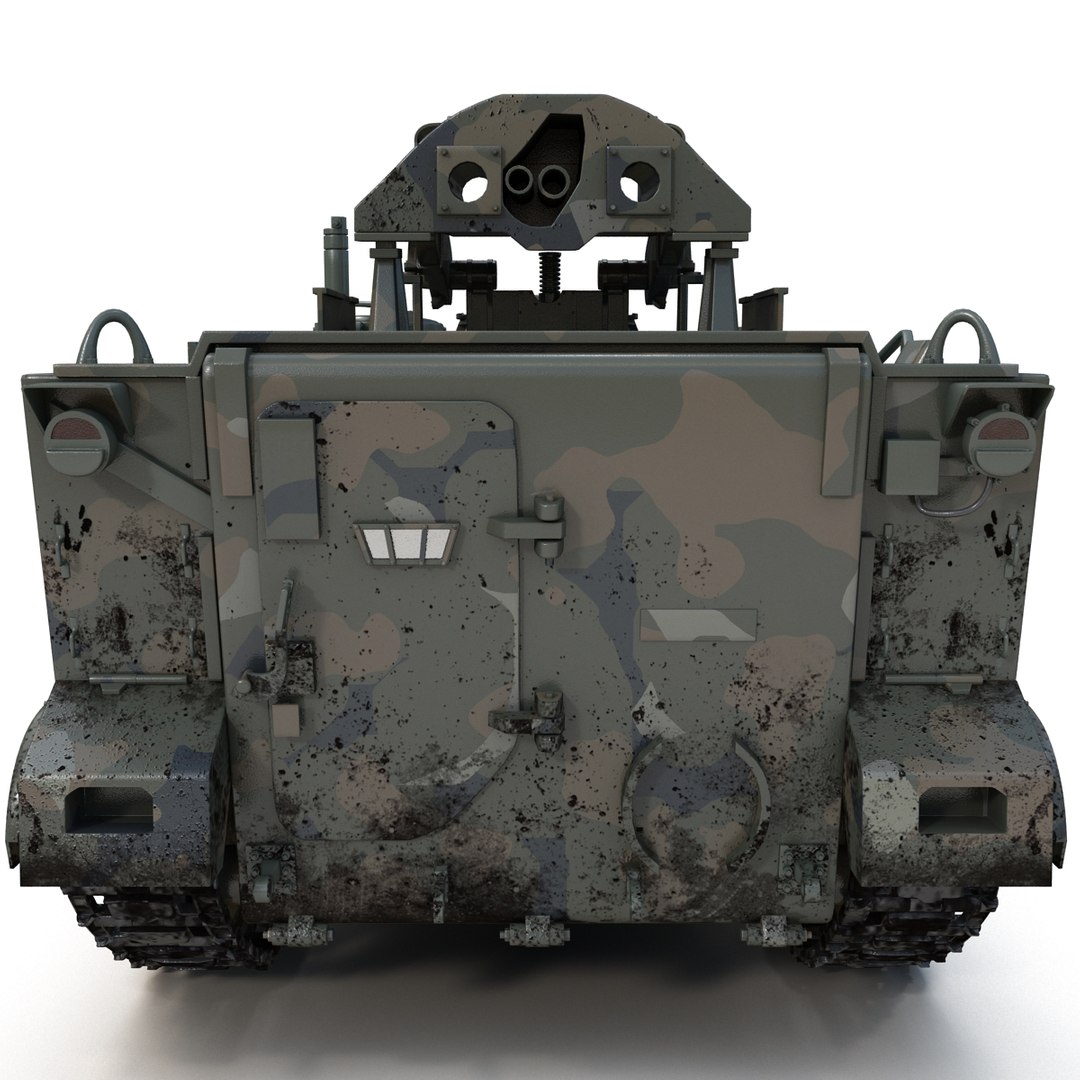 3d Model Of Army Armored Vehicle M901