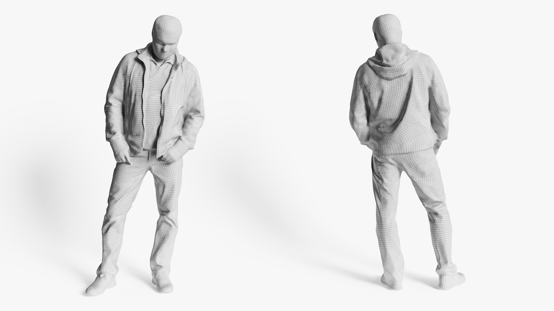 3D Model Man Standing KS00011 - TurboSquid 1904050