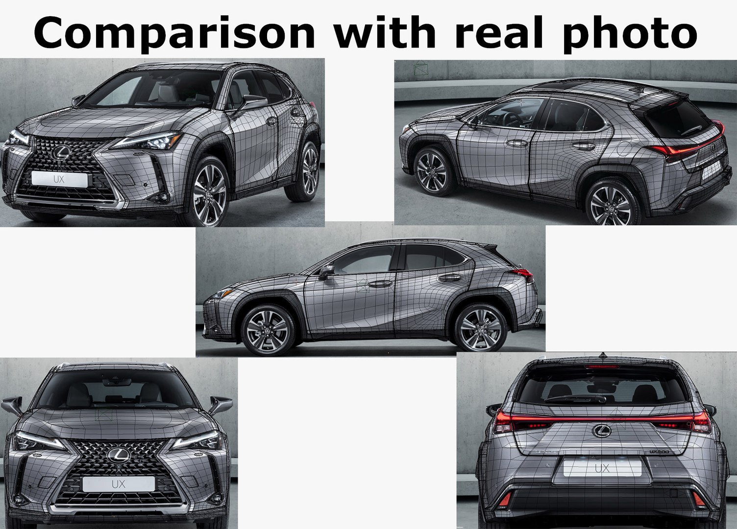 3D lexus ux 2019 - TurboSquid 1271033