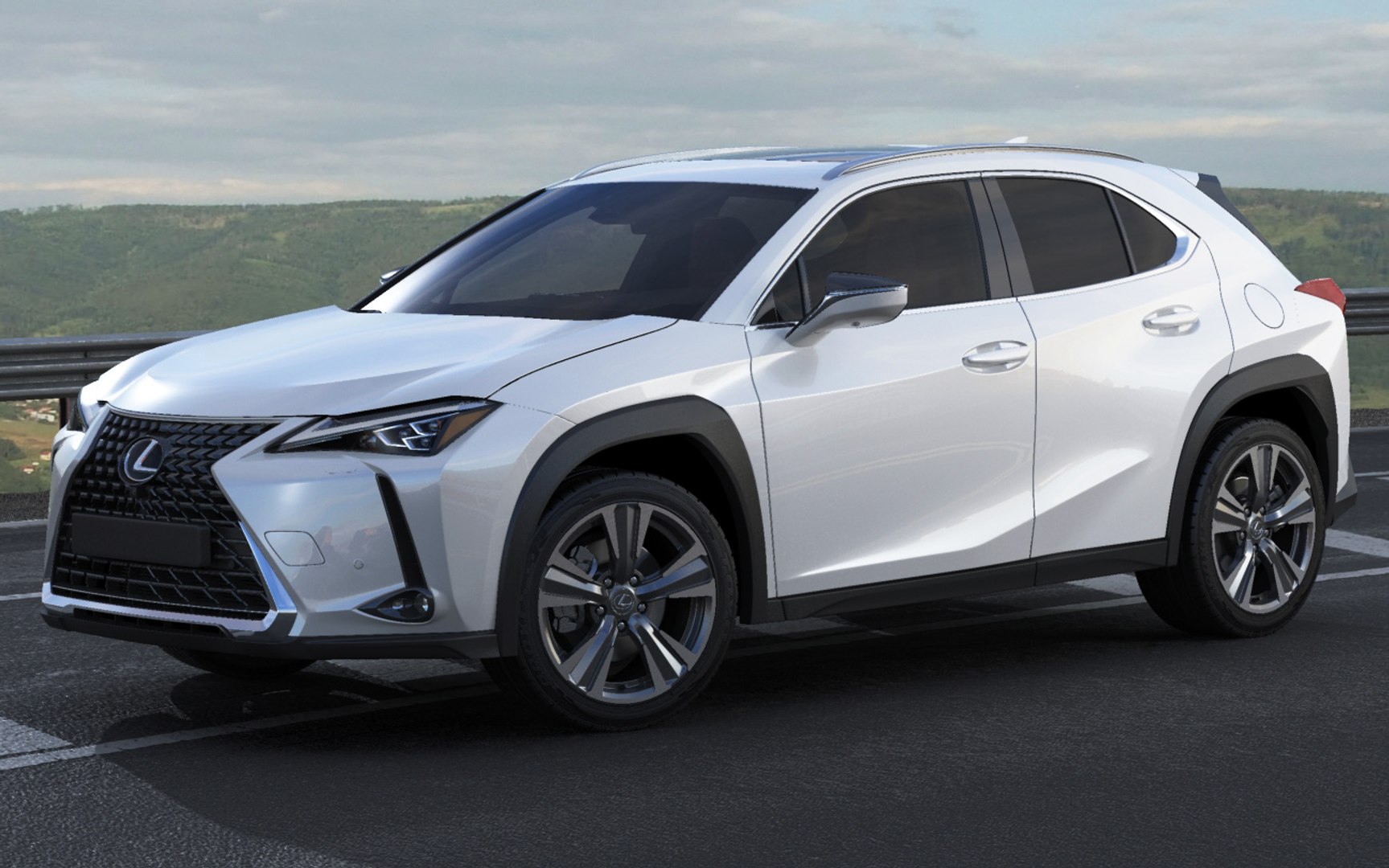 3D Lexus Ux 2019 - TurboSquid 1271033