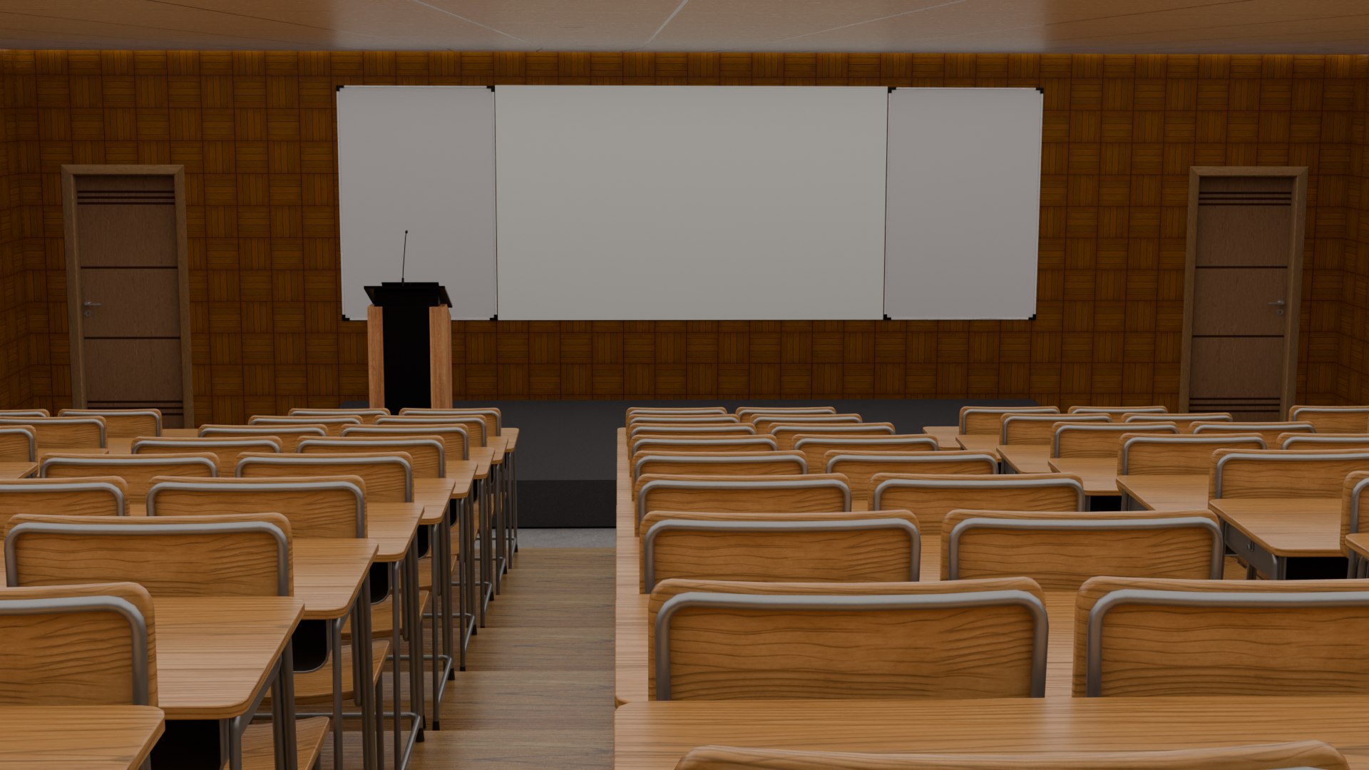 3D University Lecture Hall - TurboSquid 2387691