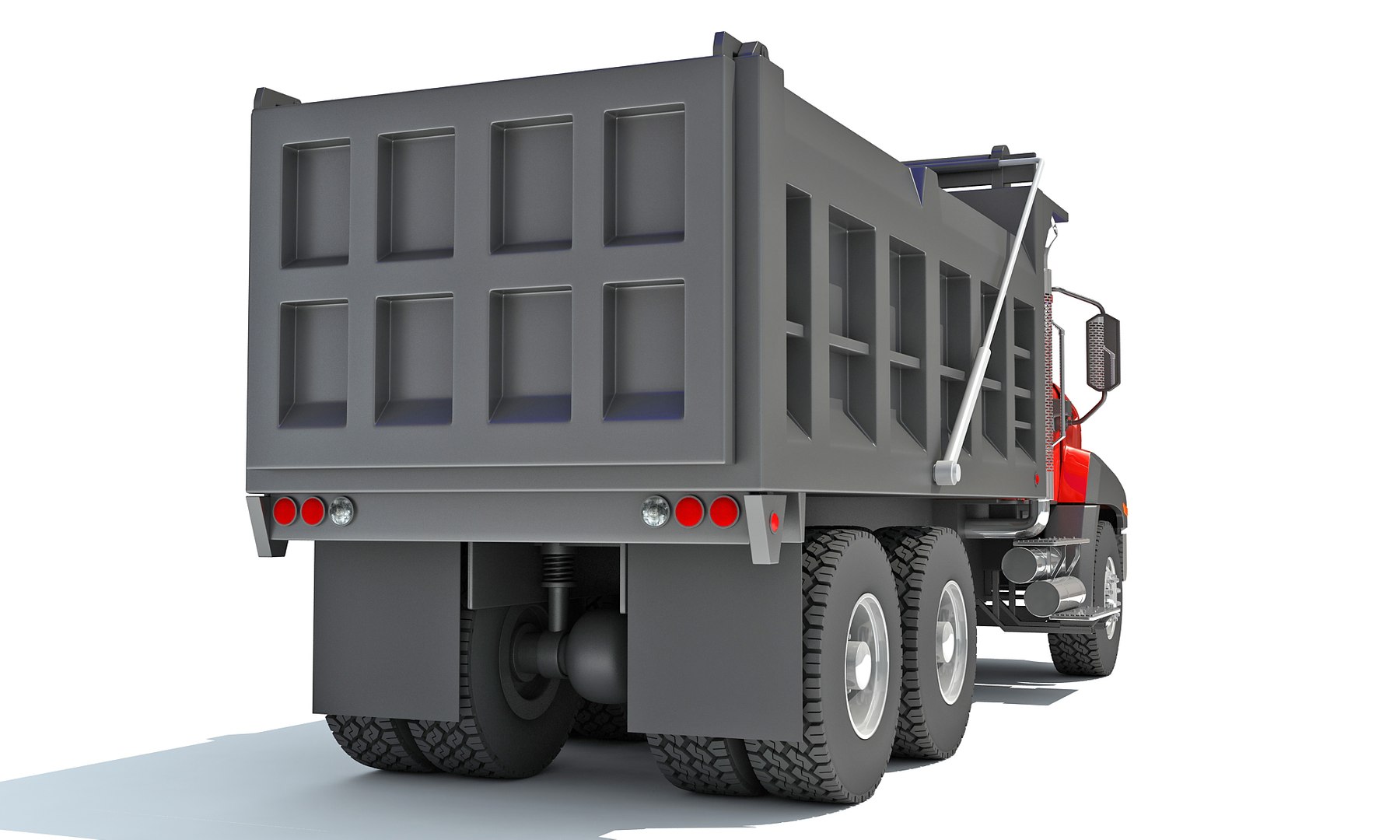 Tipper Truck 3D Model - TurboSquid 1328236