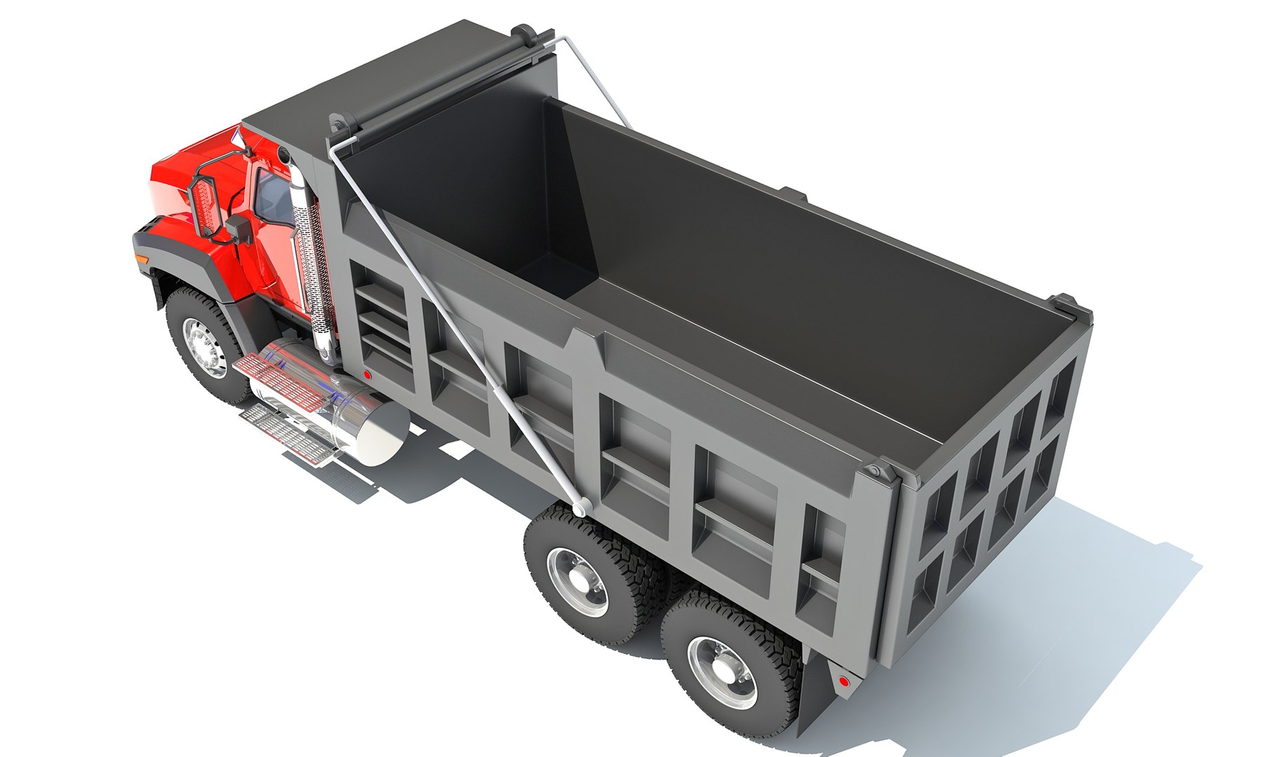 Tipper Truck 3D Model - TurboSquid 1328236