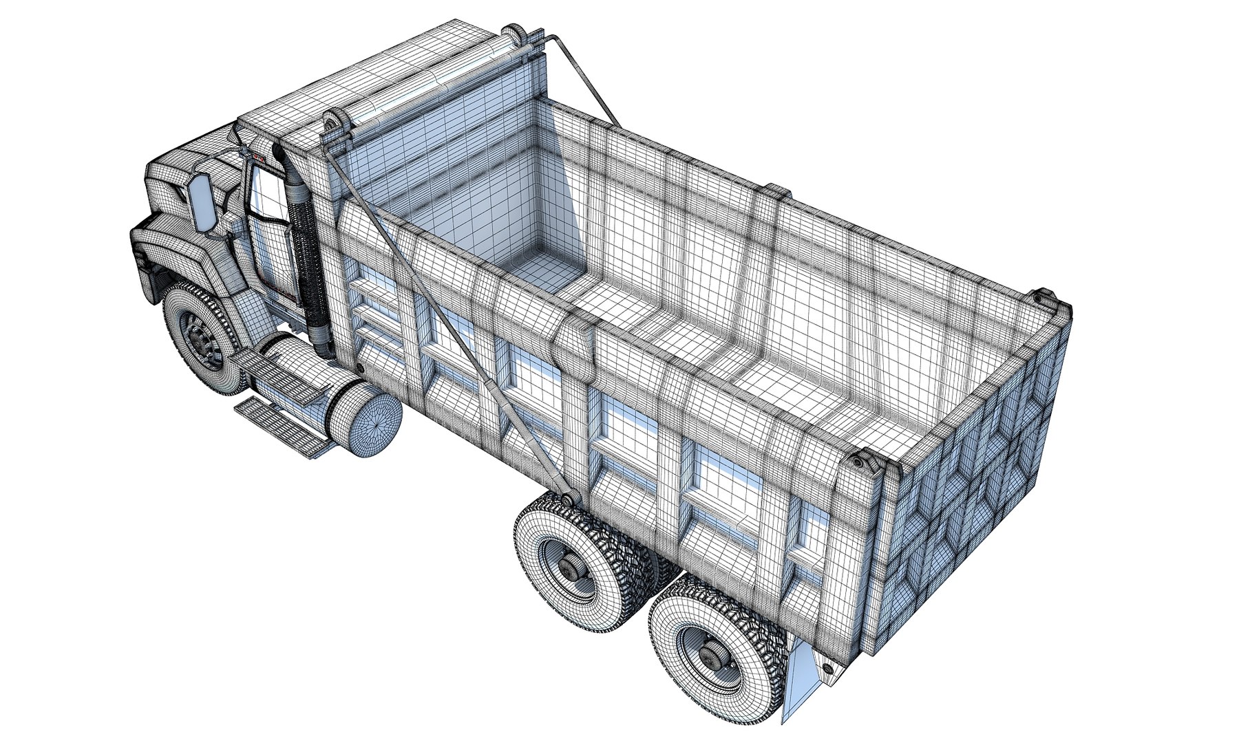 Tipper Truck 3D Model - TurboSquid 1328236
