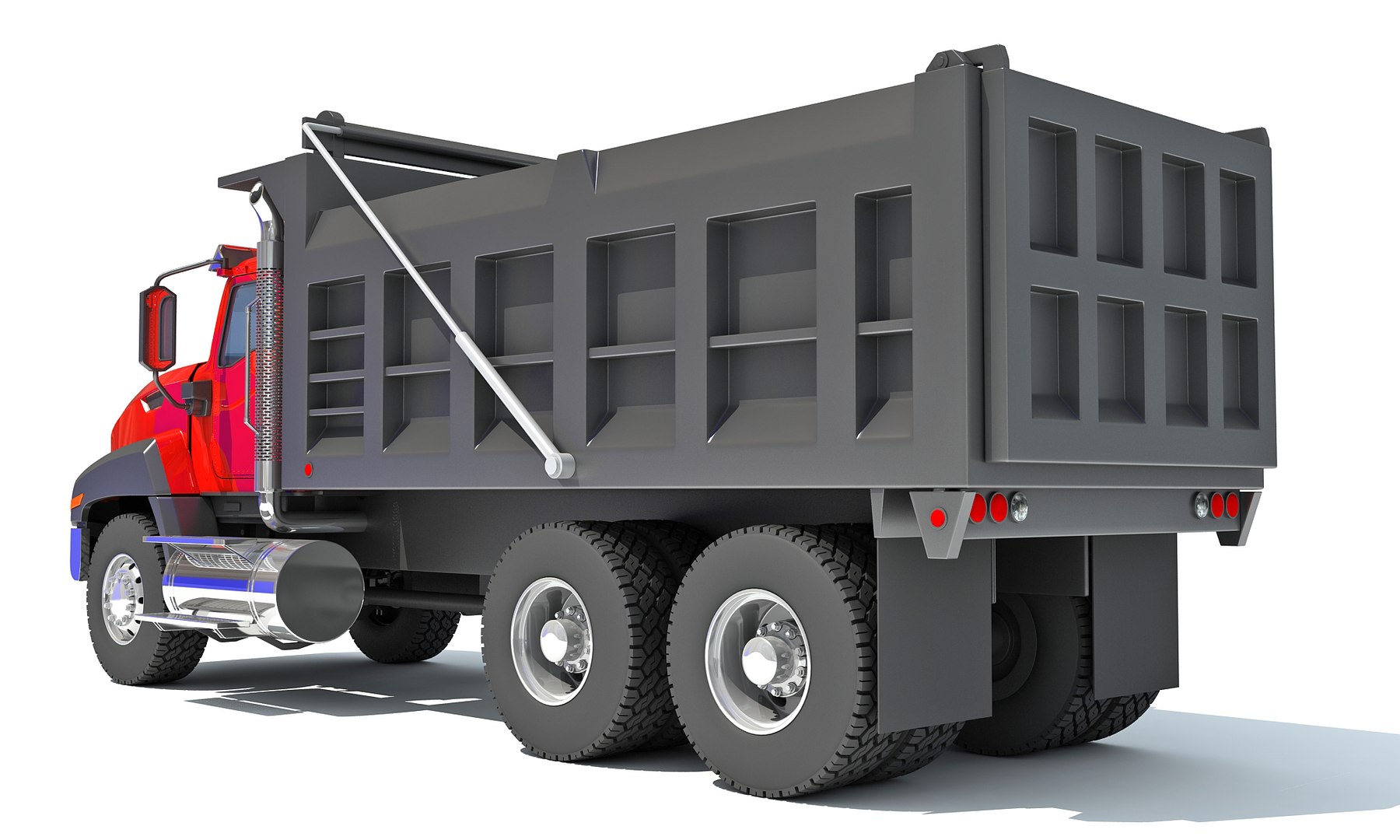 Tipper Truck 3D Model - TurboSquid 1328236