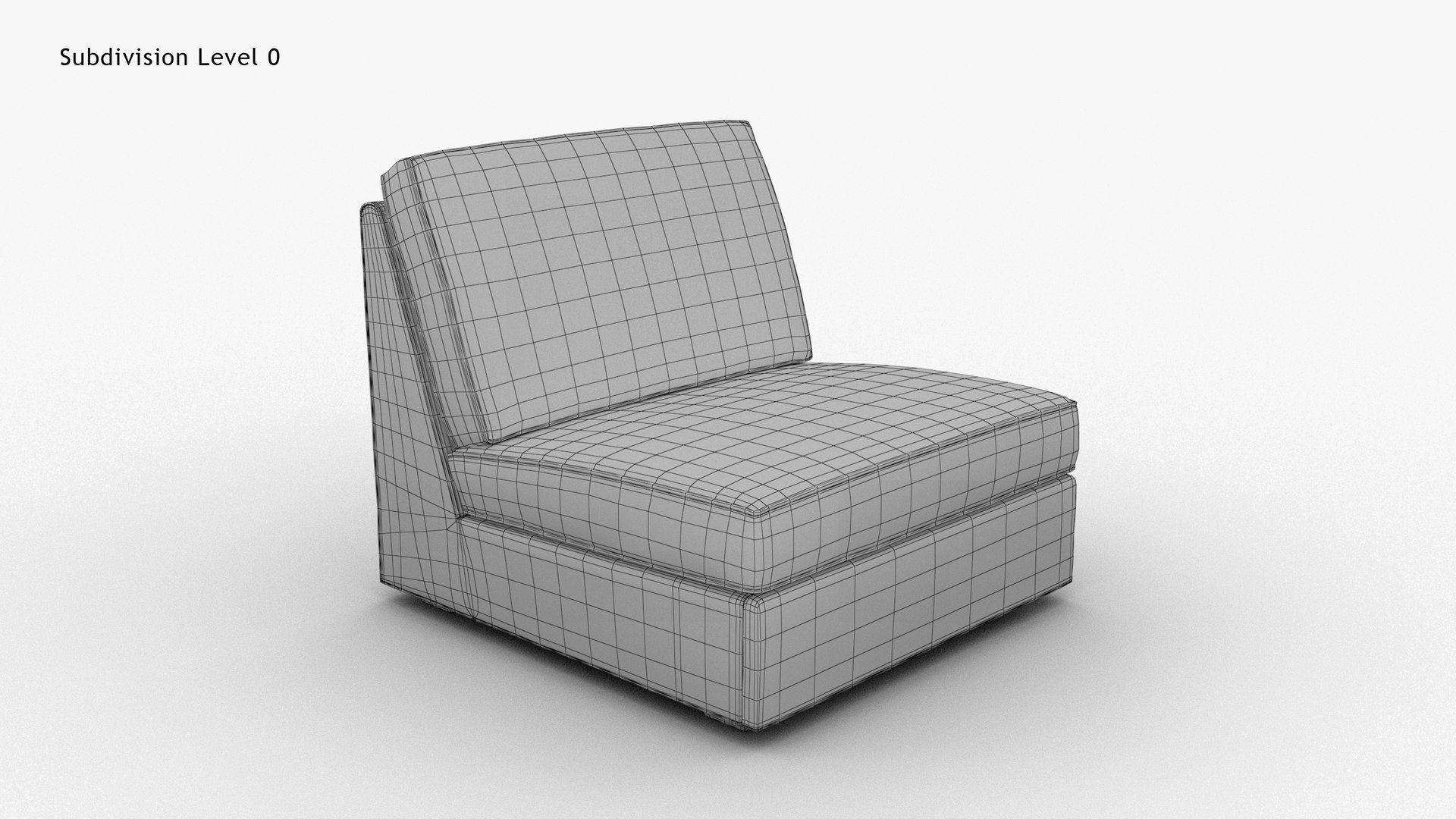 3D Kivic Sofa Ikea Model - TurboSquid 2097406