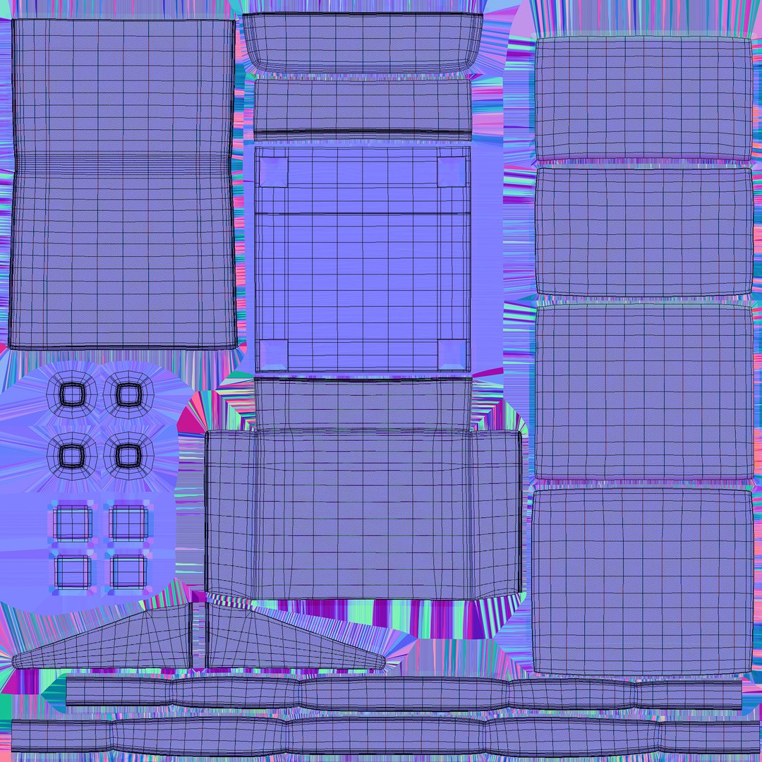 3D Kivic Sofa Ikea Model - TurboSquid 2097406